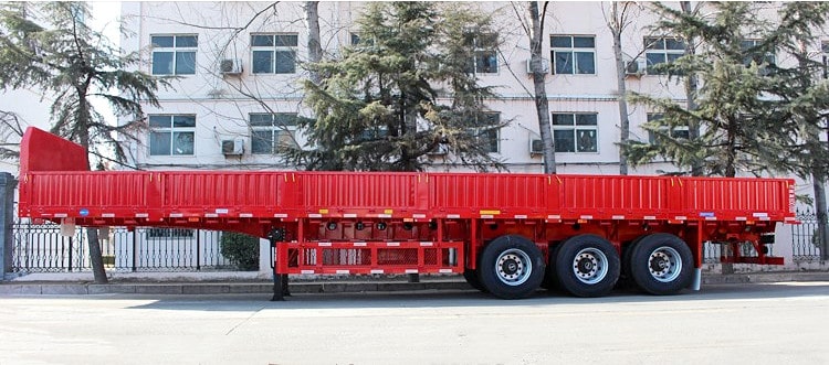 CIMC 3 Axle 60t Drop-Side Body Trailer for Sale in Malawi