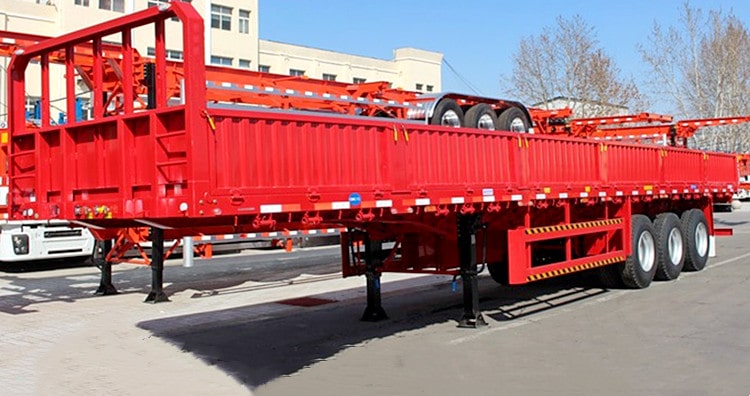 CIMC 3 Axle 60t Drop-Side Body Trailer for Sale in Malawi