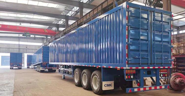 3 Axle Dry Van Trailer for Sale In Kenya