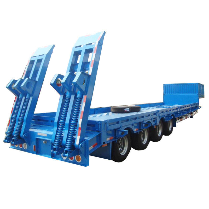 4 Axle Low Loader | 100 Ton Heavy Haul Trailer for Sale in Tanzania ...